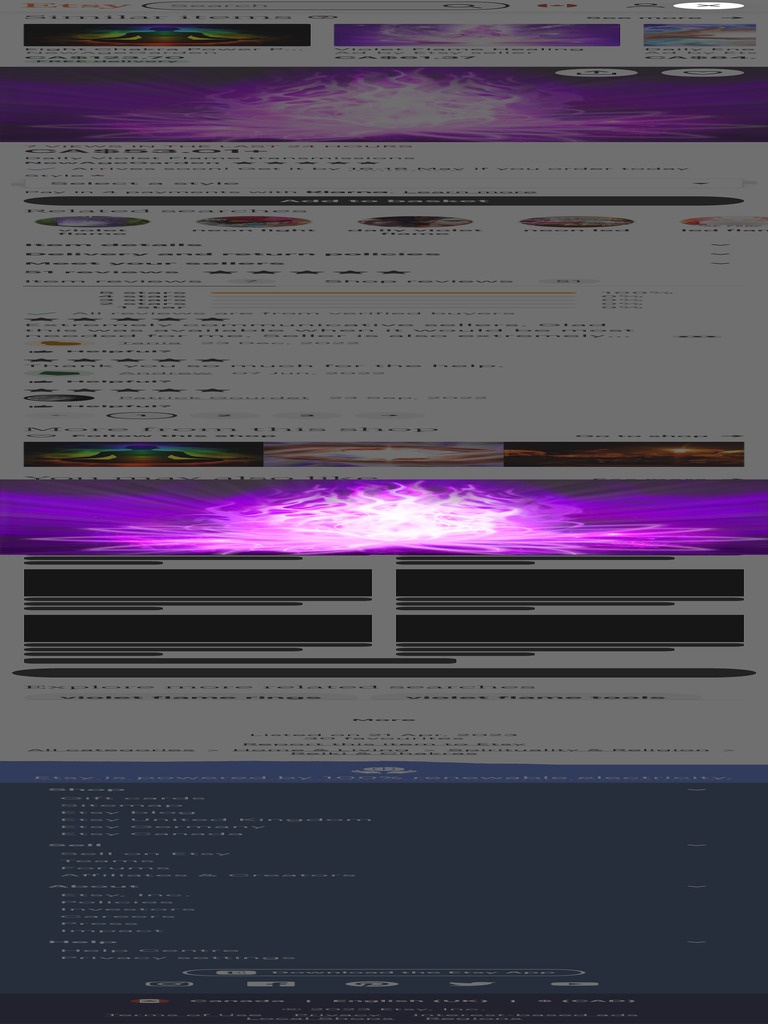 Daily Violet Flame Transmissions | PDF | Etsy | E Commerce