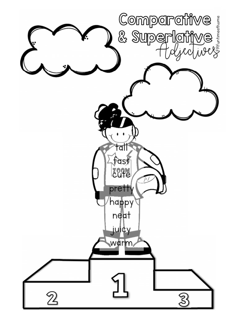 ENG Comparative Superlative Adjectives (One Syllable) | PDF