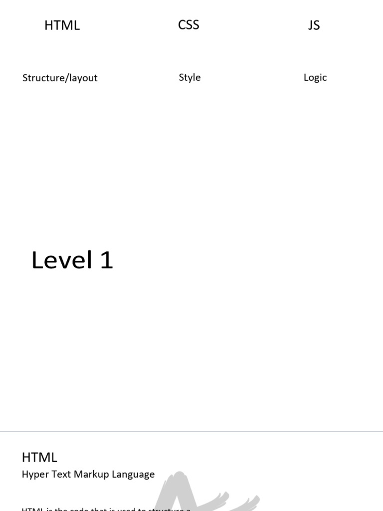 Class Notes Html Pdf Html Html Element 3439