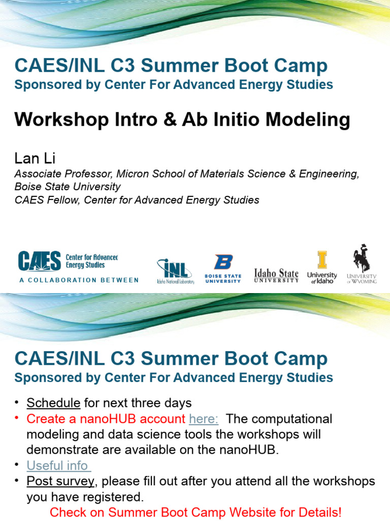 Ab Initio Modeling Pdf Density Functional Theory Electronic Band