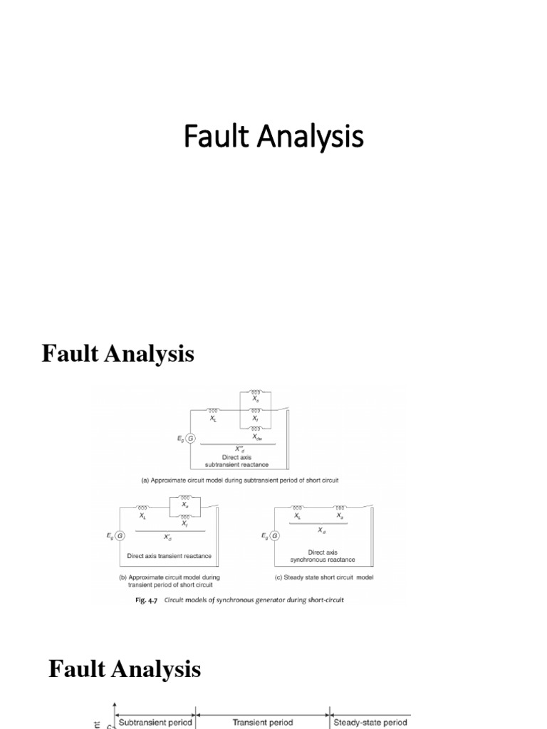 Fault Analysis | PDF | Transformer | Power Engineering