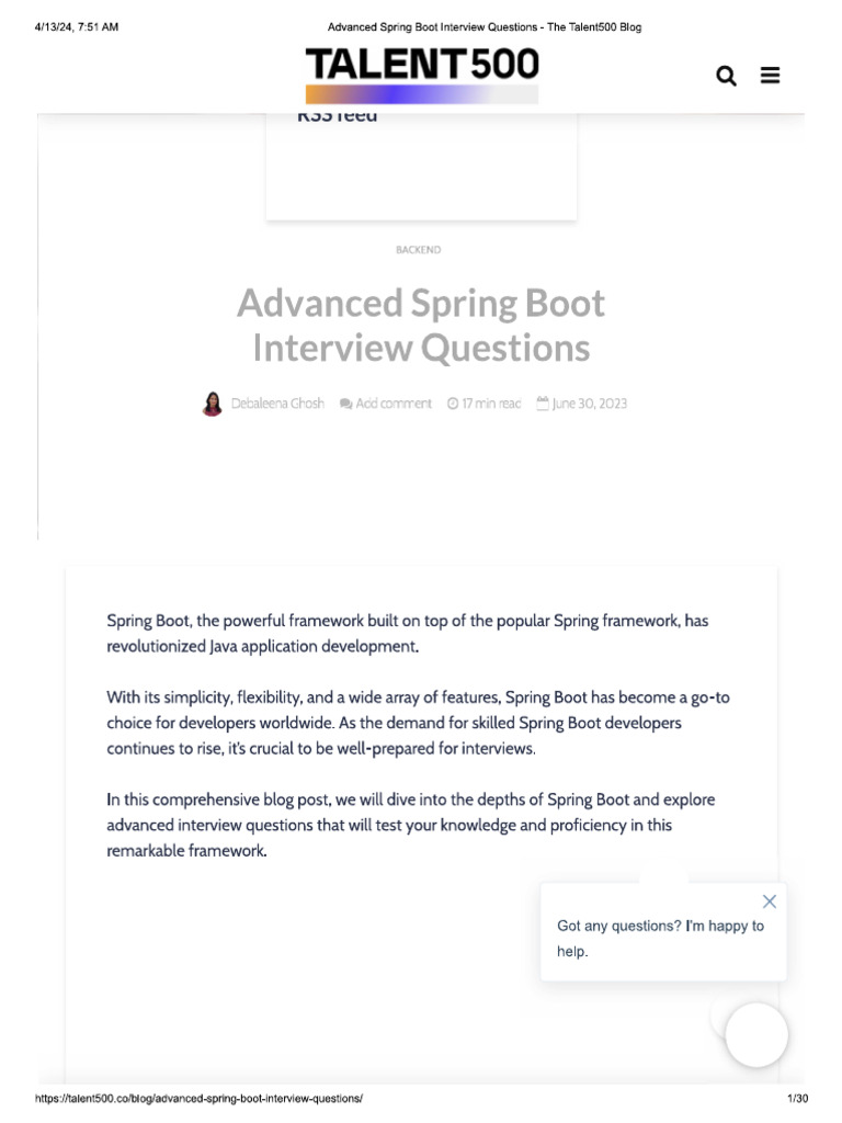 Sboot 3 | PDF
