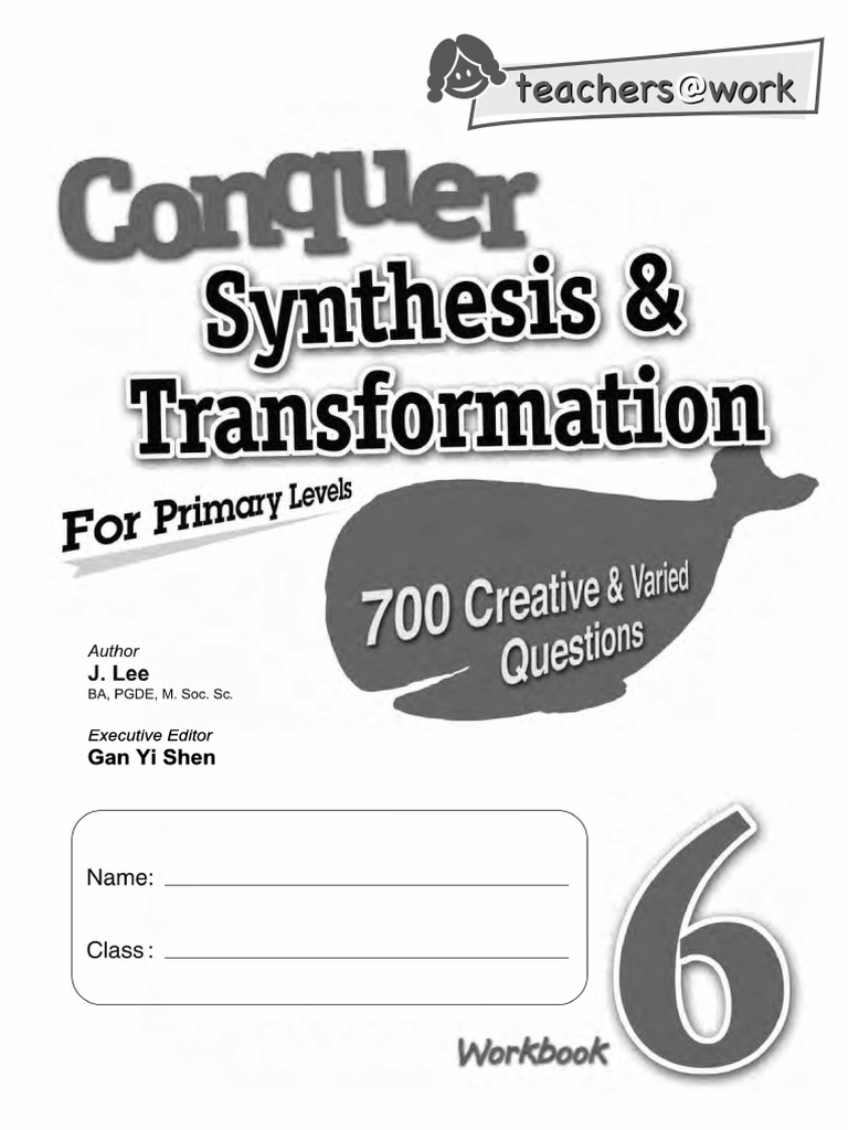 Conquer Synthesis & Transformation Workbook 6 - Nodrm | PDF