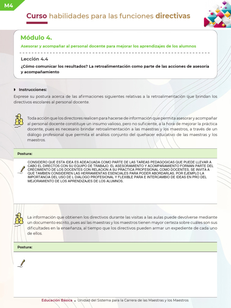 TablaLeccion - 4 - 4 COMO COMUNICAR LOS RESULTADOS | PDF | Enseñando ...