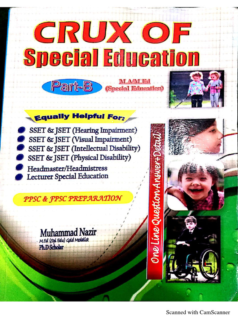 Crux of Special Education - Complete | PDF