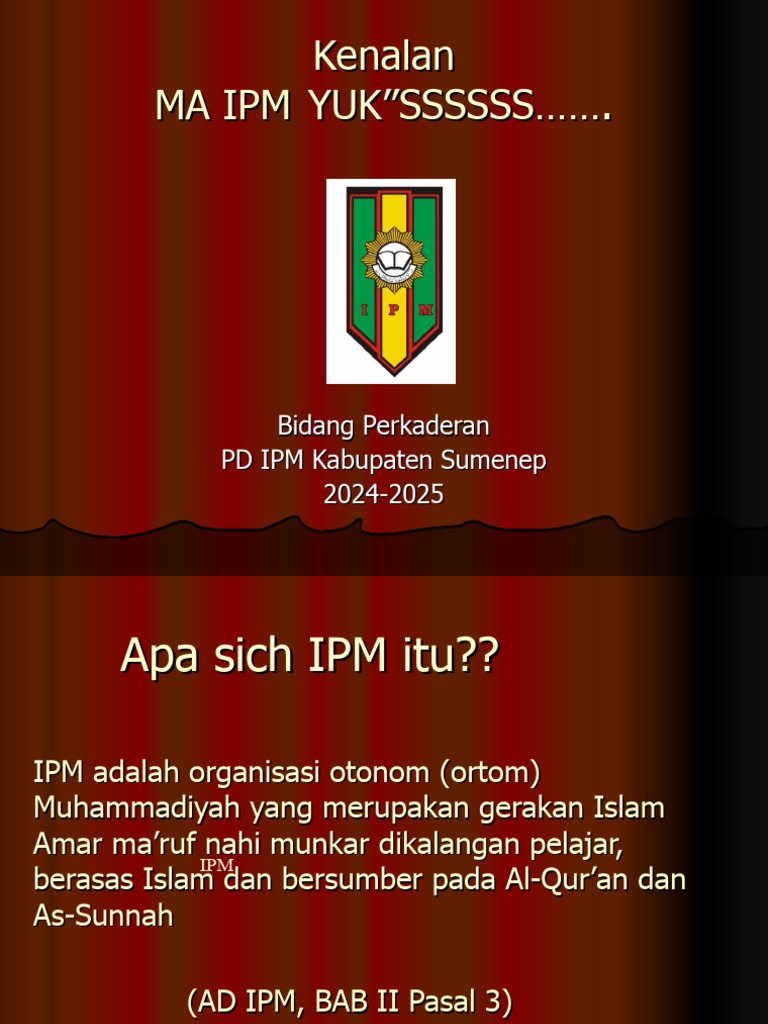 Materi Ipm | PDF | Sains & Matematika | Agama & Spiritualitas