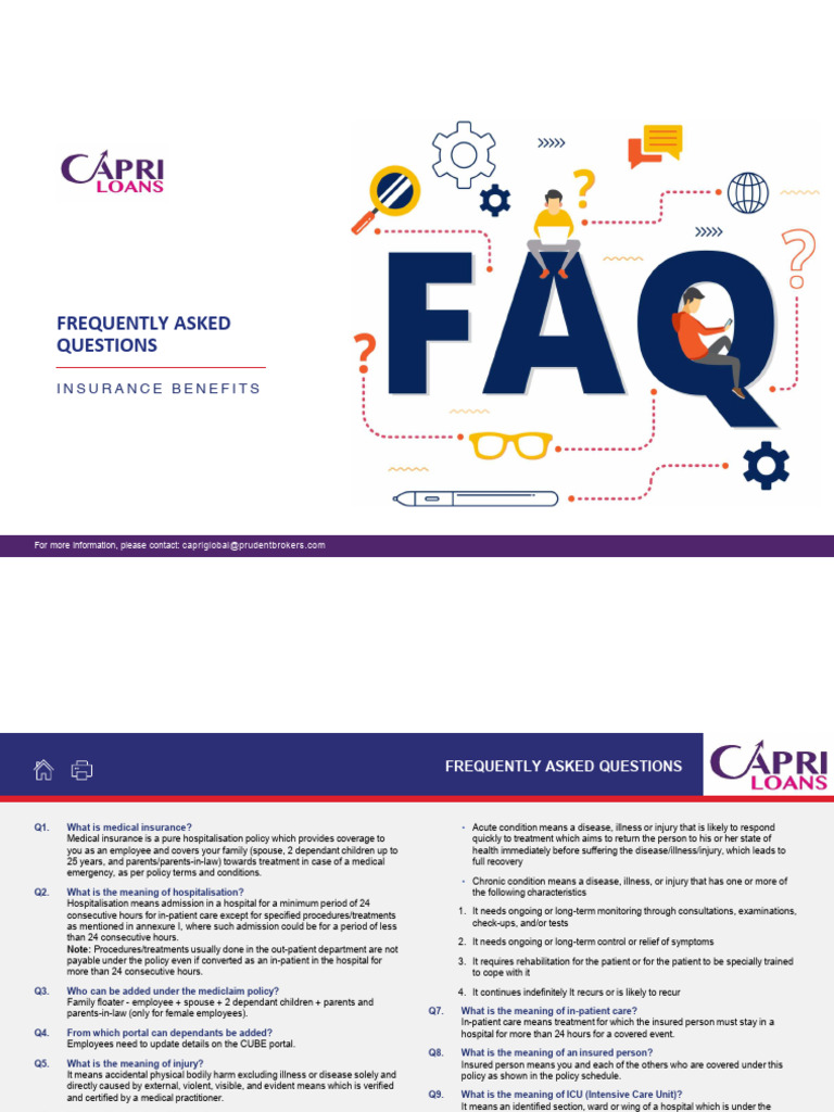 Capri Global FAQ 2023 24 | PDF | Hospital | Intensive Care Unit