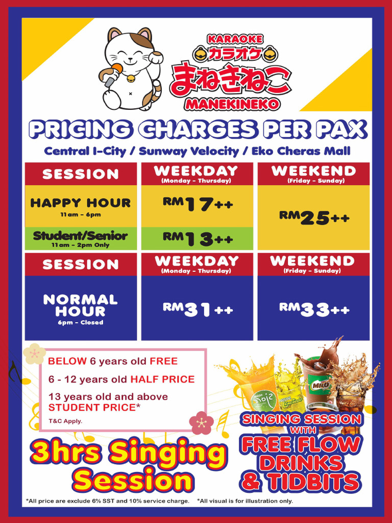 Outlet New Pricing June 2023 for 3 Outlet | PDF