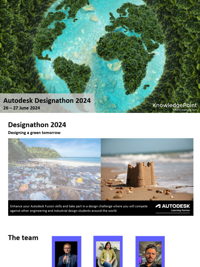 Autodesk Designathon 2024 Overview | PDF | Design | Waste