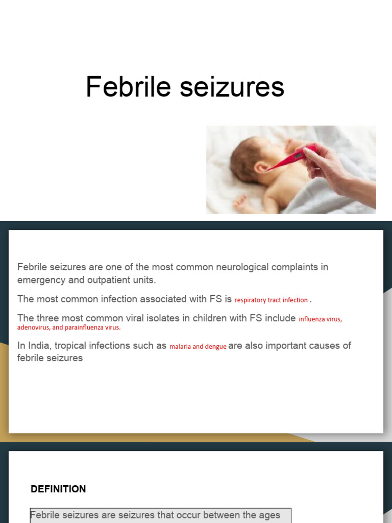Febrile Seizures New | PDF | Epilepsy | Fever