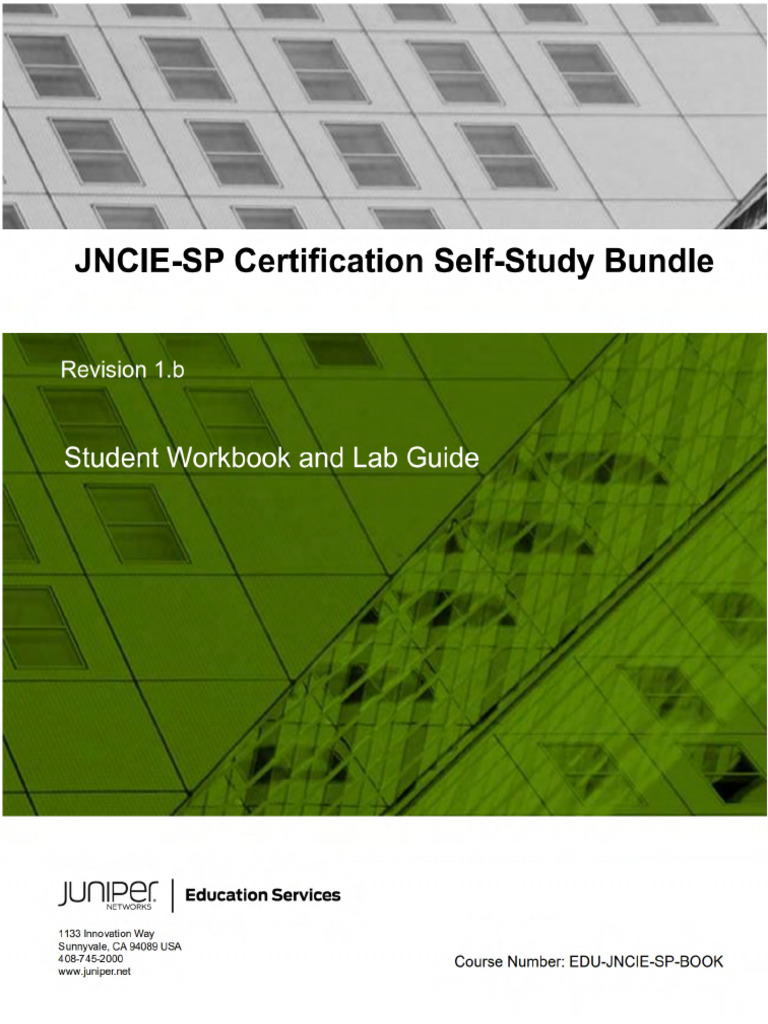 JNCIE-SP Certification Self-Study Bundle | PDF