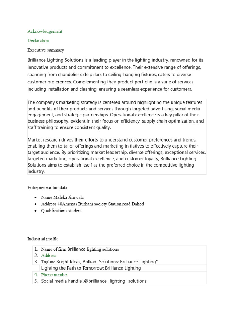 Ent Business Plan | PDF | Pricing | Marketing