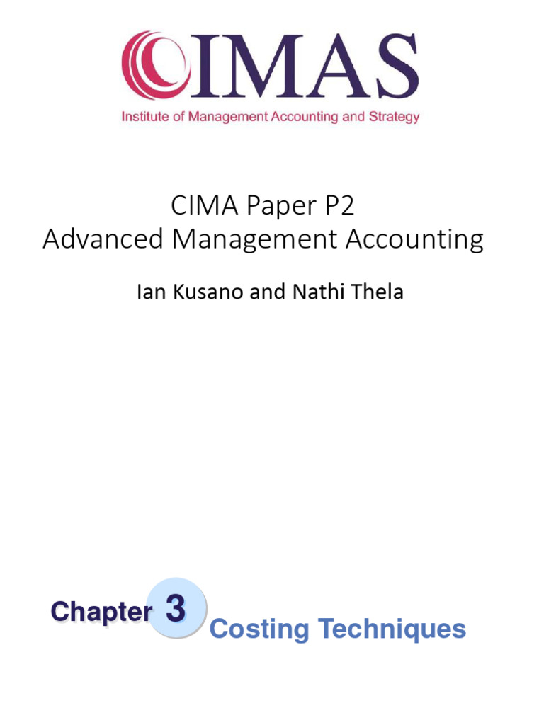 P2 Chapter 3 Slides | PDF | Value (Economics) | Logistics