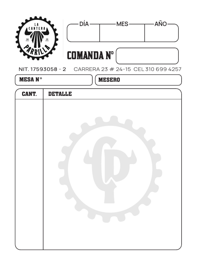 X20 Talonarios - Un Cuarto de Carta | PDF