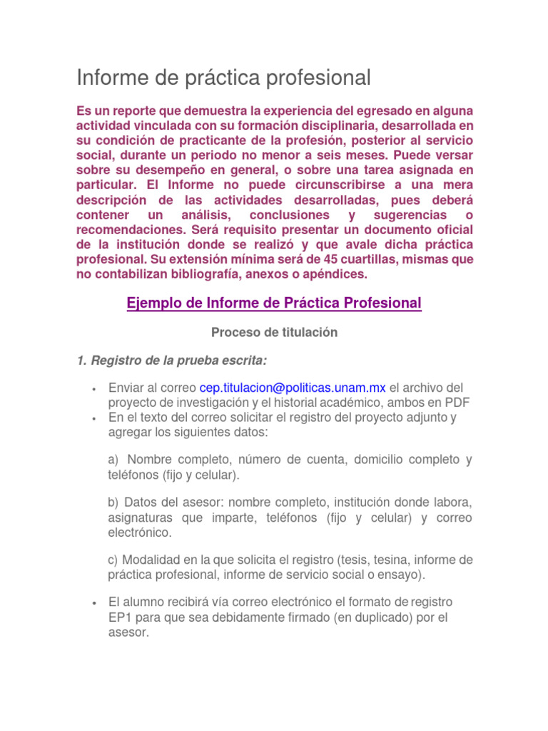 Informe-de-práctica-profesional | PDF