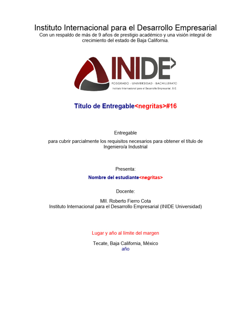 Formato de Entregable (2019-2024) | PDF | Proteínas | Biología Celular