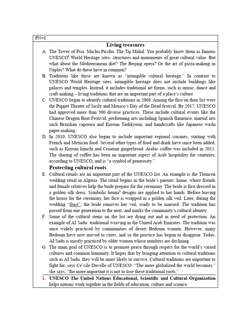 TRS501 - Reading Practice 1 | PDF | Coral Reef | Coral