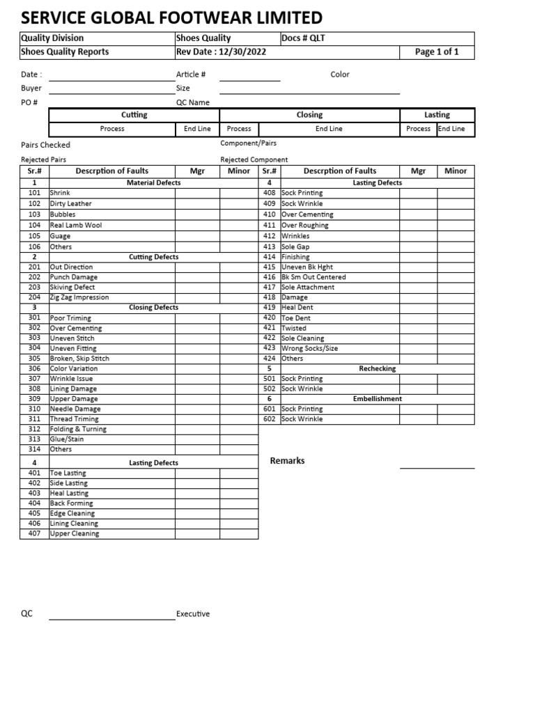 Reports | PDF | Shoe | Sock