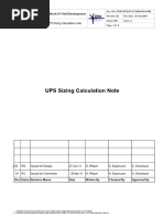Ups Sizing Calculation | PDF | Technology & Engineering