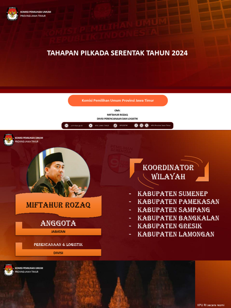 Materi Tahapan Pilkada 2024 | PDF