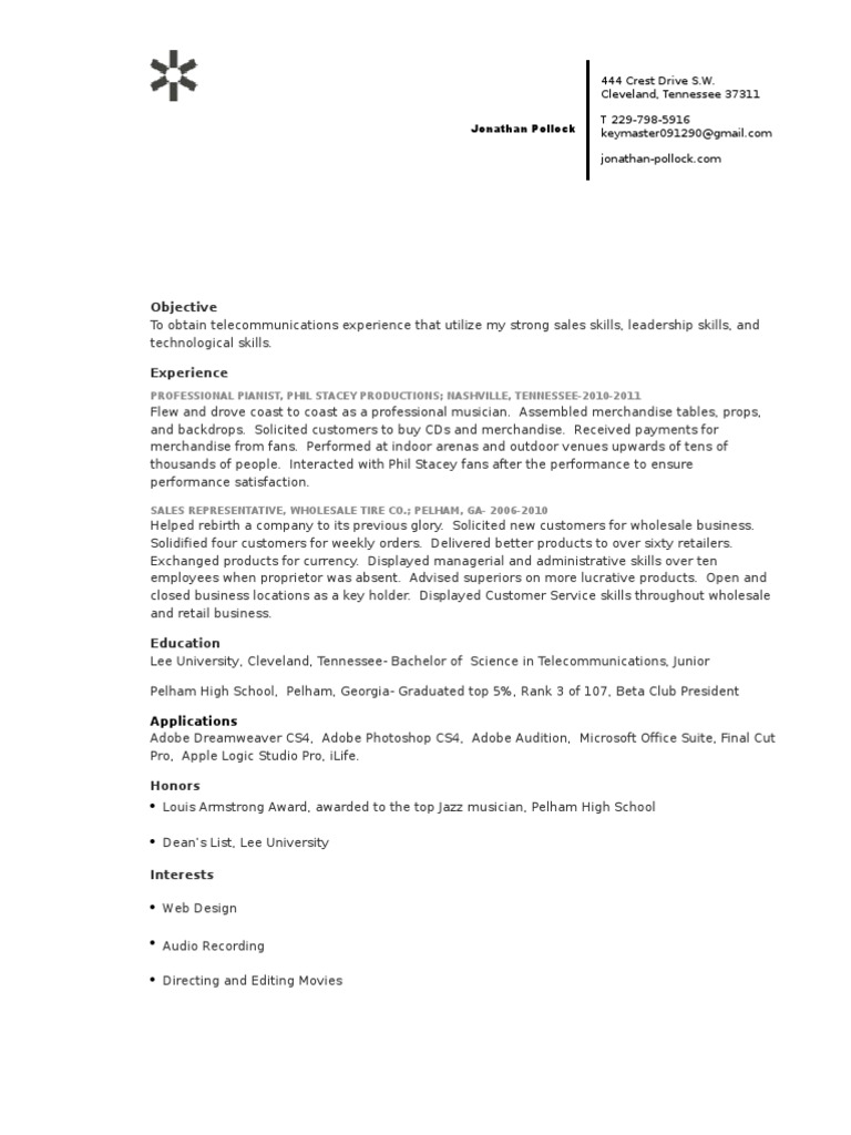 Work Resume | PDF | Career & Growth