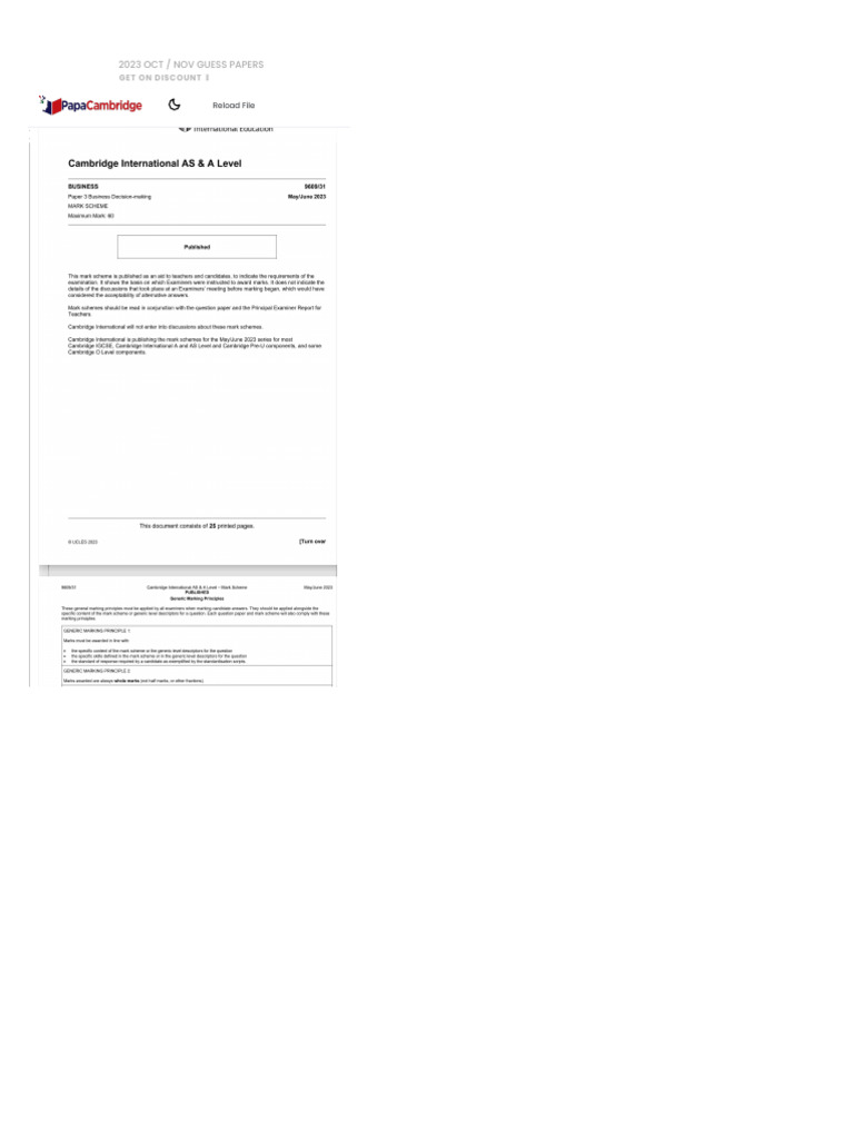 Business (2023) 9606 Kuwana | PDF