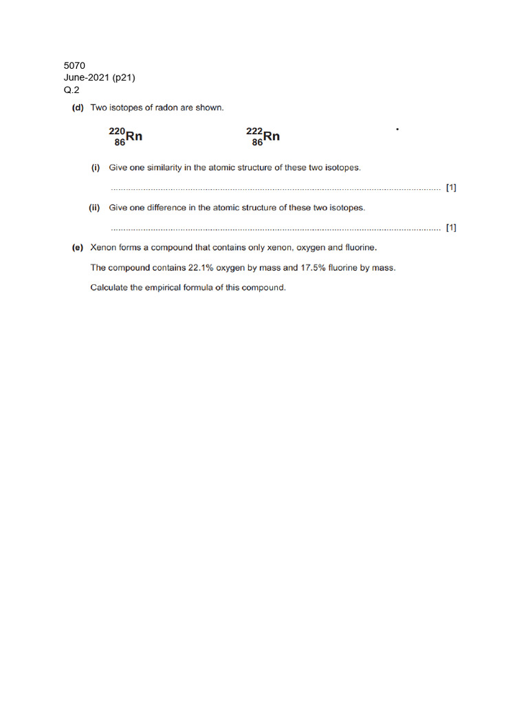 Past Papers Booklet | PDF