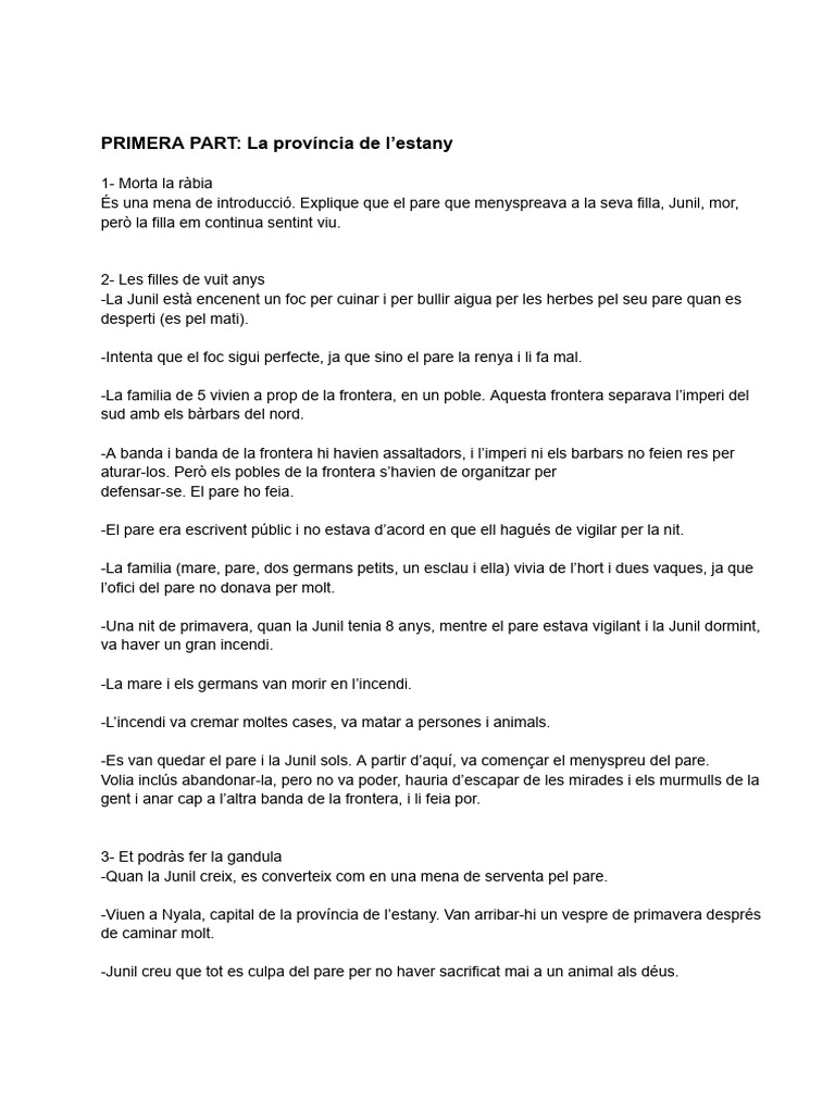 Junil A Les Terres Dels Bàrbars | PDF