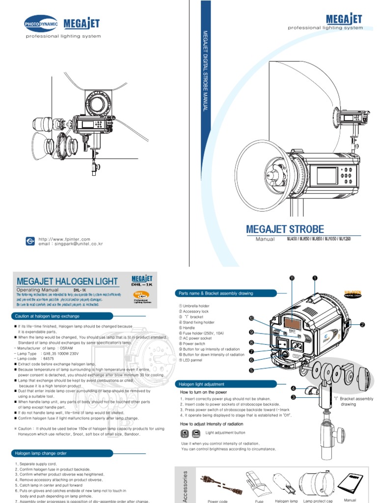 Megajet Strobe: MJ450 / MJ650 / MJ850 / MJ1050 / MJ1290 | PDF ...