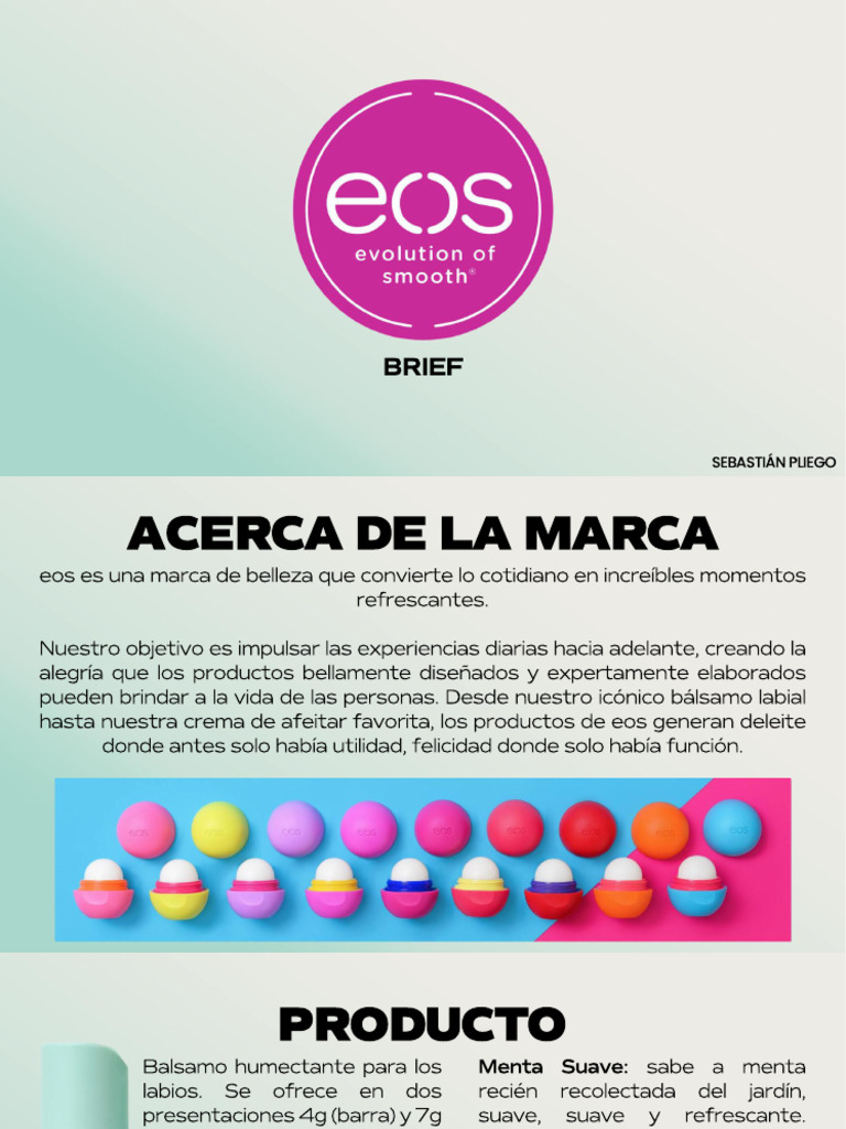 Brief Mate Eos Lip Balm | PDF