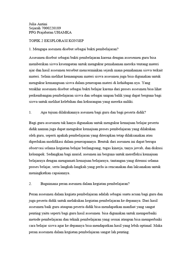 Topik 2 Eksplorasi Konsep Bag 2 | PDF | Pengembangan Diri | Kesehatan Holistik