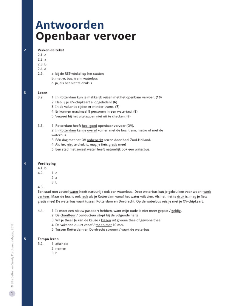 Antwoorden Ov-Downloadv2 | PDF