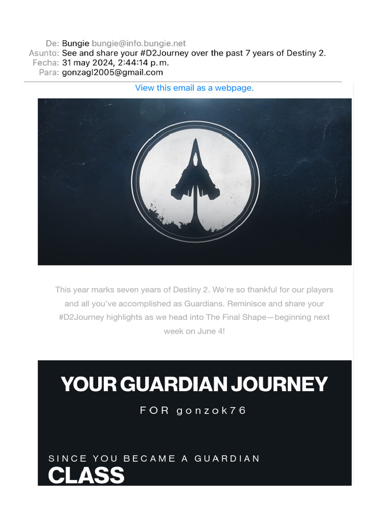 Destiny 2: The Final Shape Updates | PDF | Sports & Recreation | Games ...