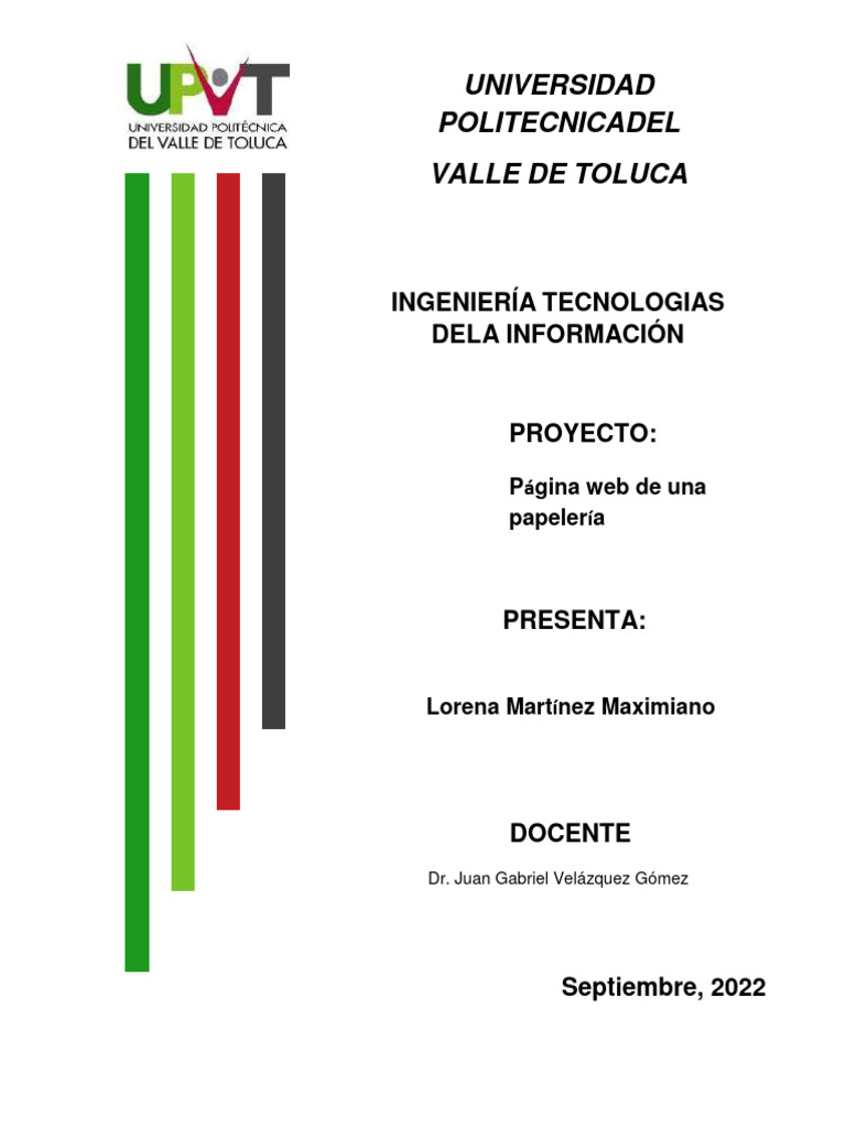 Cuarto Avance Calidad Lorena MM | PDF
