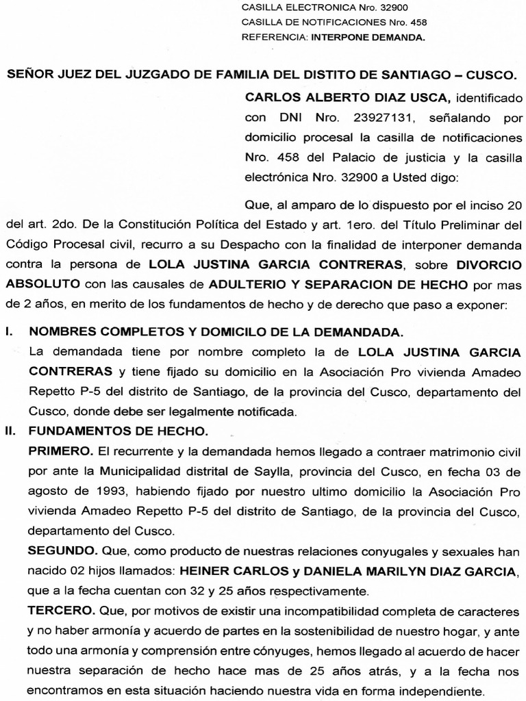 Carlos Alberto Diaz Usca | PDF