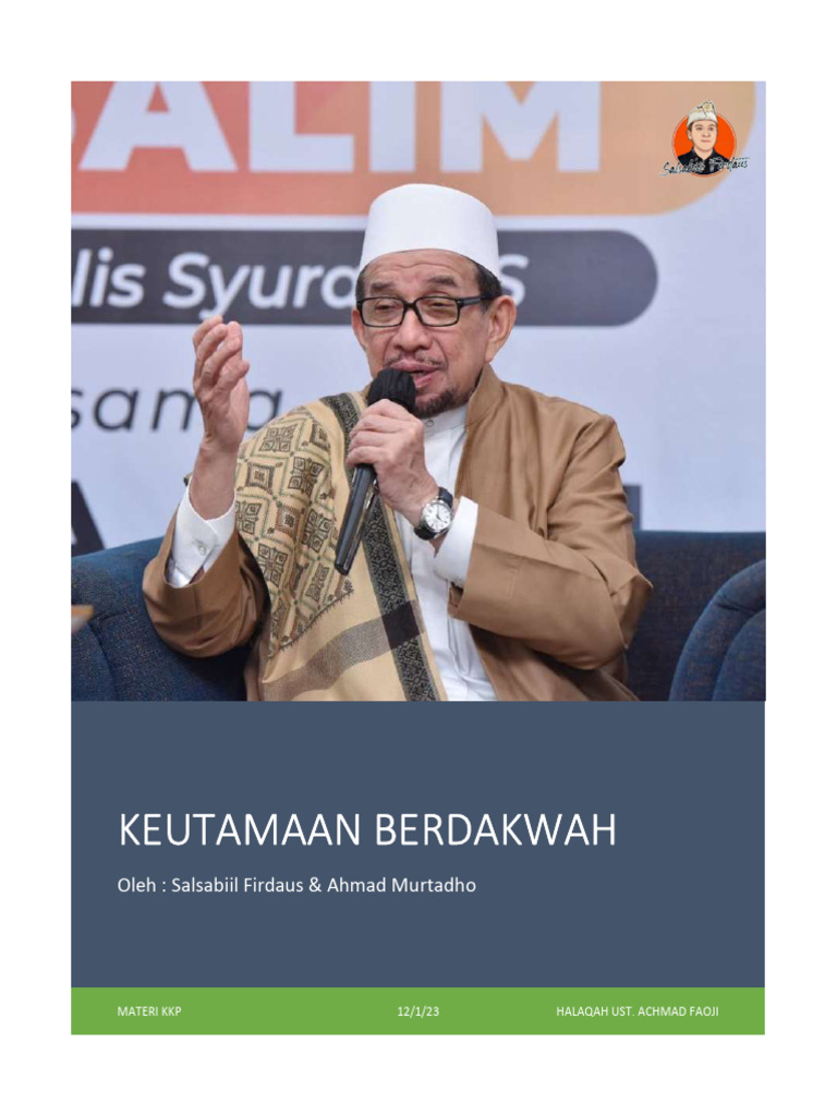 Materi KKP - Keutamaan Berdakwah | PDF