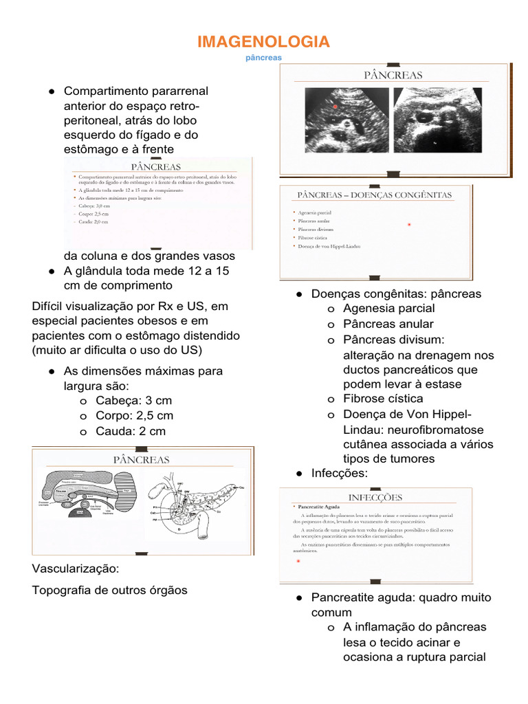 Aula 03.1 - Pâncreas | PDF | Pâncreas | Necrose