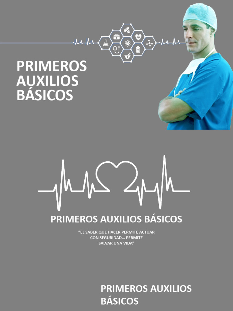 Primeros Auxilios Básicos | PDF | Primeros auxilios | Herida