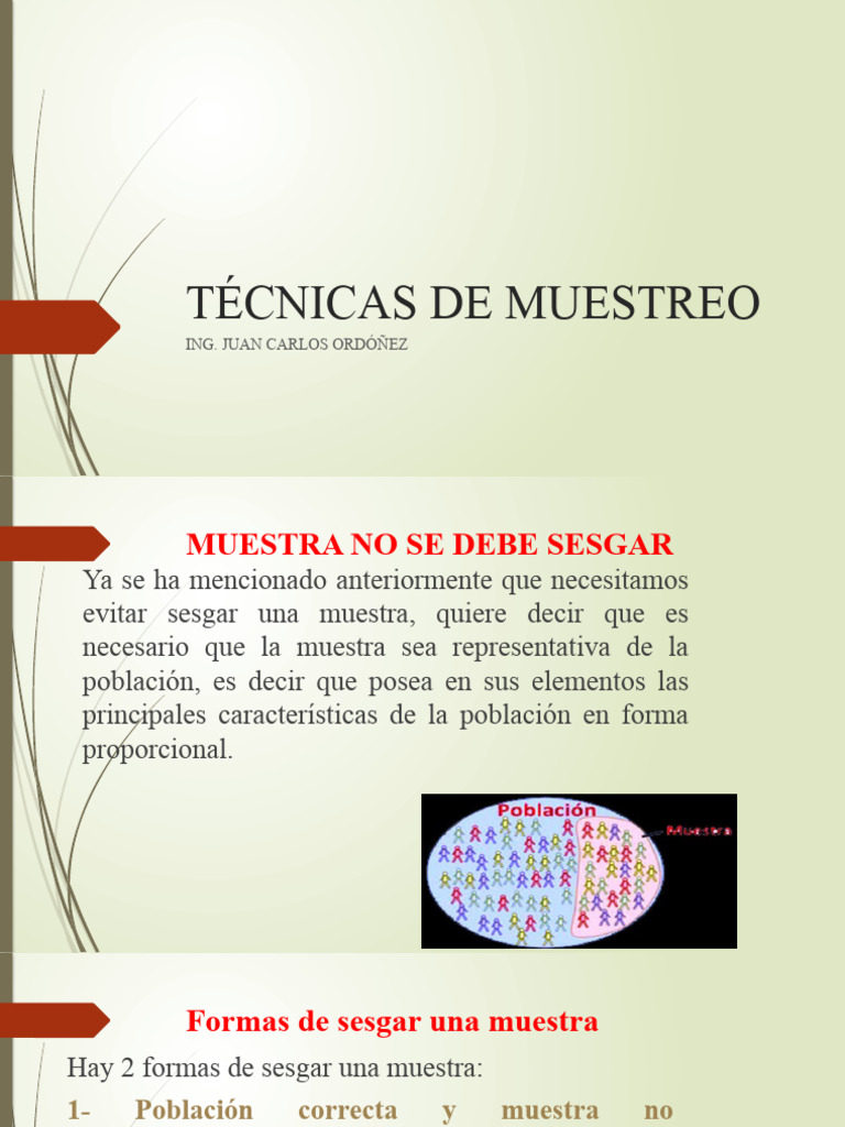 Técnicas De Muestreo Para Educación – VLAICY
