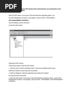 SAP System Start and Stop Procedures | PDF | Databases | Information ...