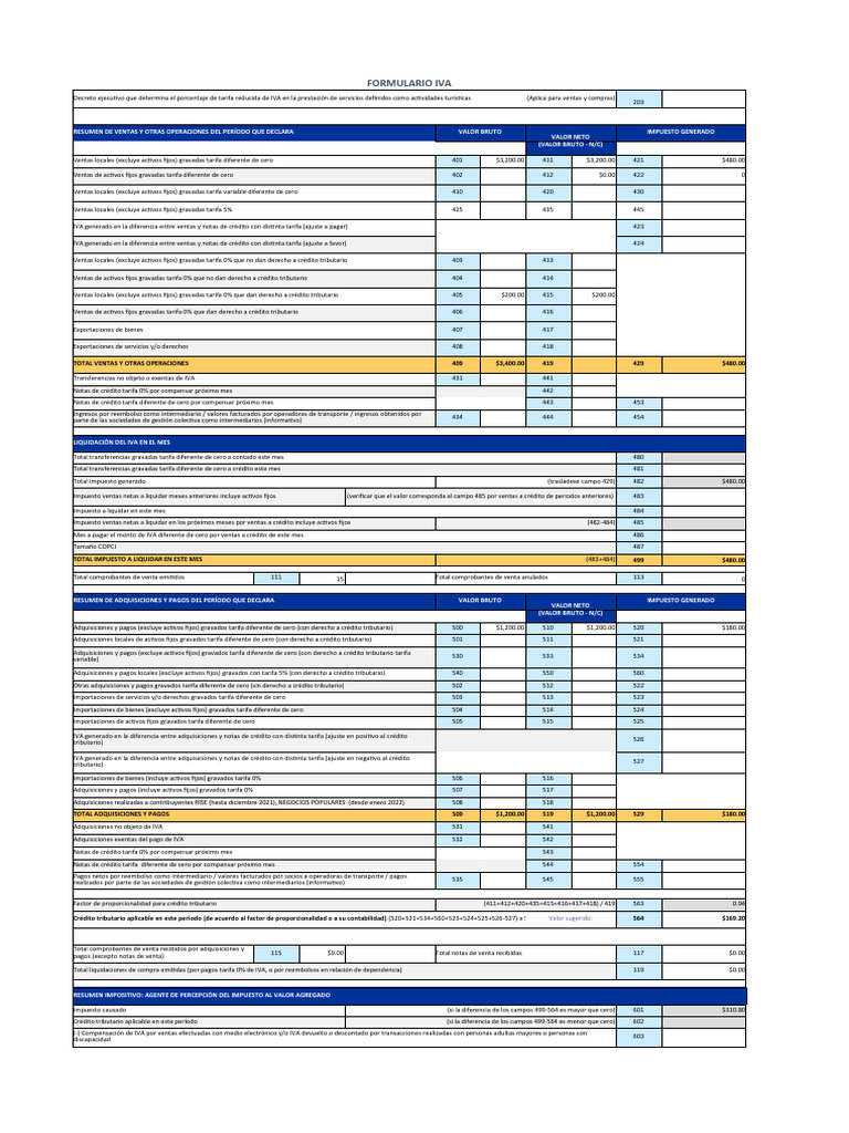 FORMULARIO 104 MULTAS E INTERESES | Descargar gratis PDF | Impuesto al valor agregado | Impuestos