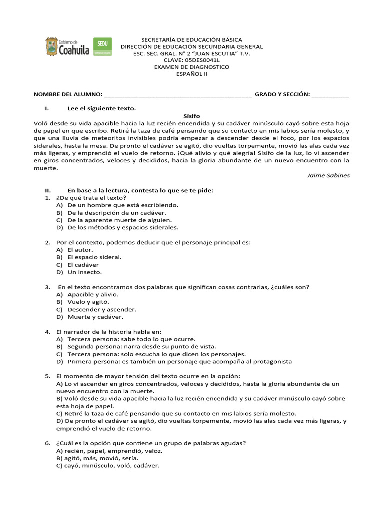 Exa 2 | PDF | Fósil | Dinosaurios