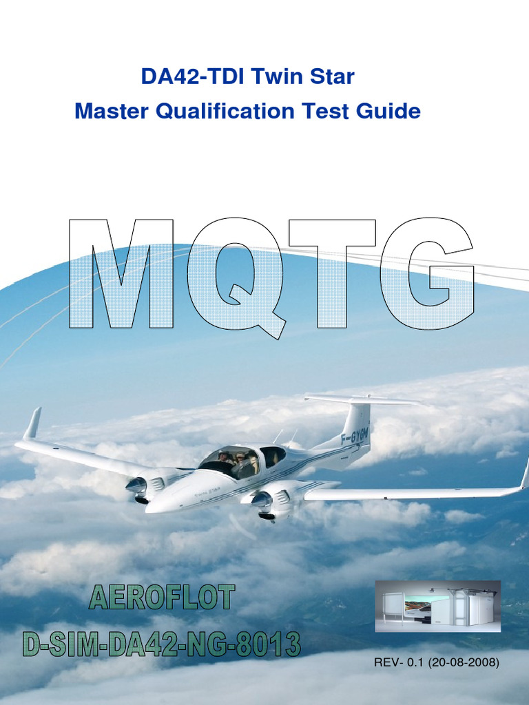 DA42-TDI Twin Star Master Qualification Test Guide | PDF | Aircraft ...