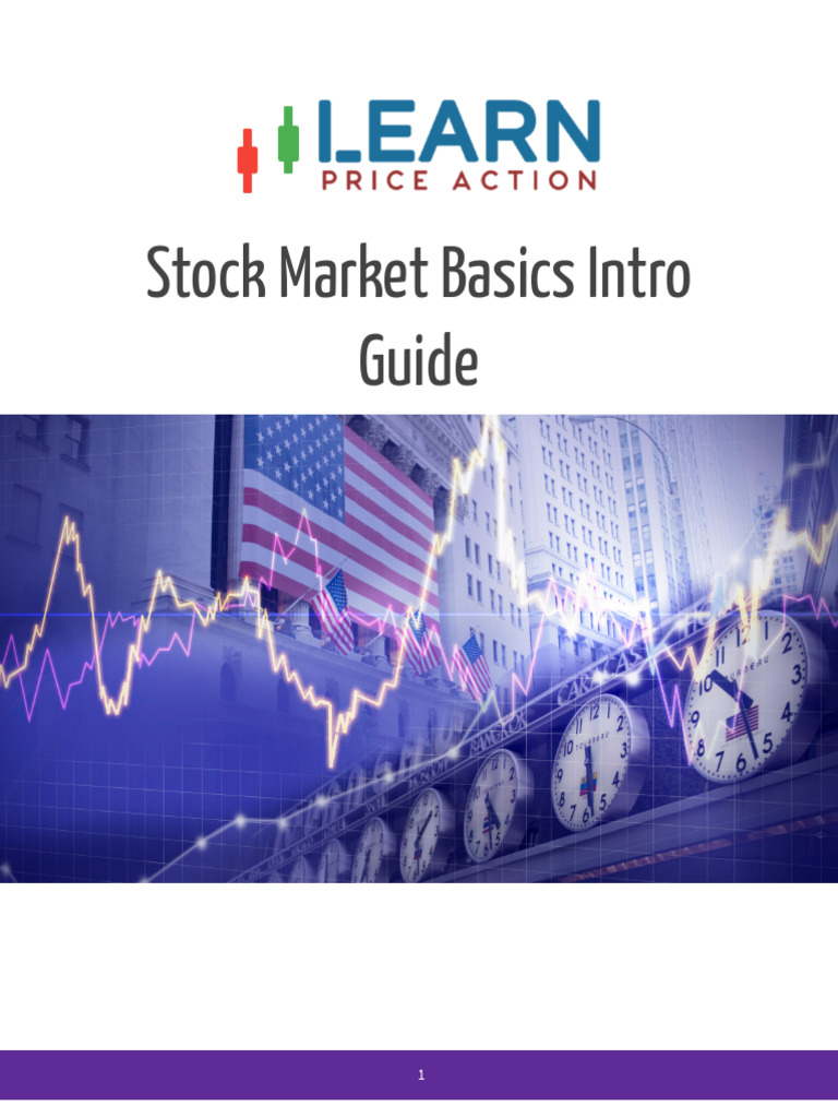 Stock Market Basics Intro Guide | PDF | Stocks | Contract For Difference