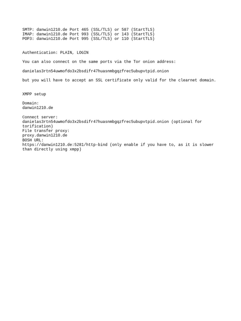 XMPP Safe Setup | PDF | Computers