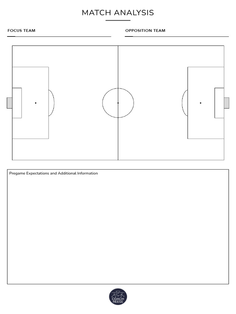 Match Analysis Template | Download Free PDF | Shape