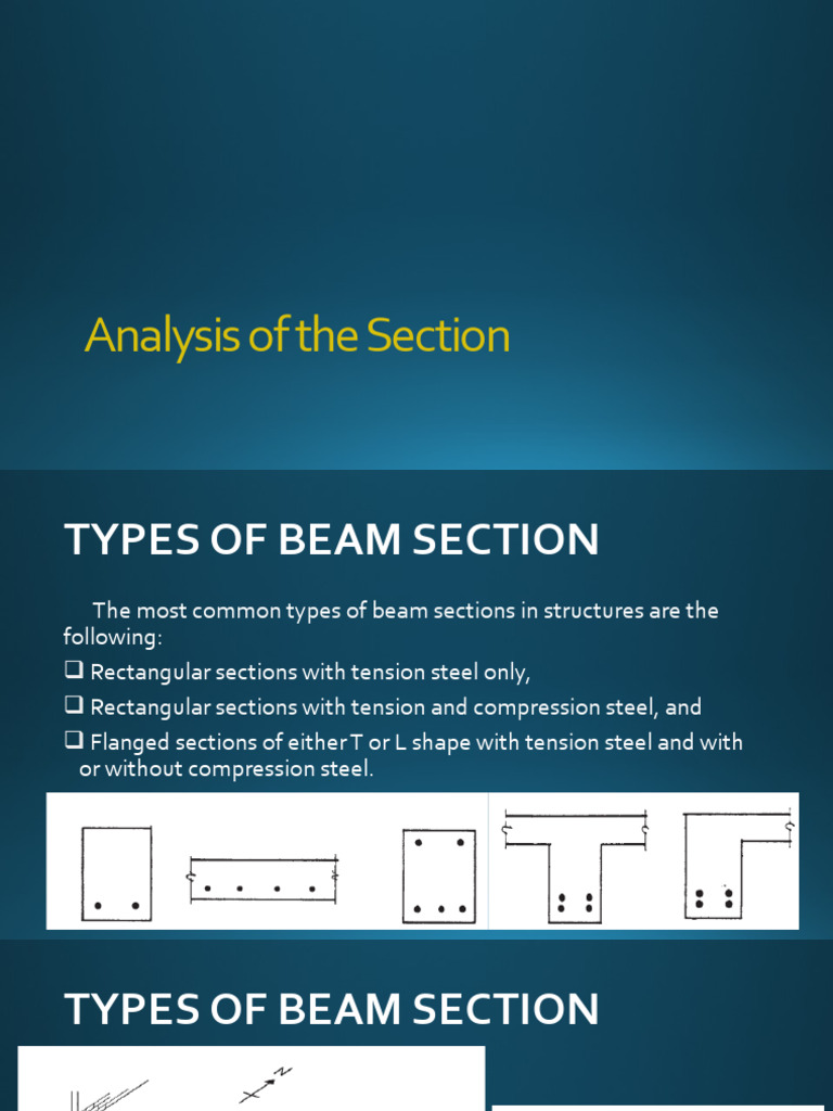 Analysis Of The 3section Pdf Beam Structure Bending