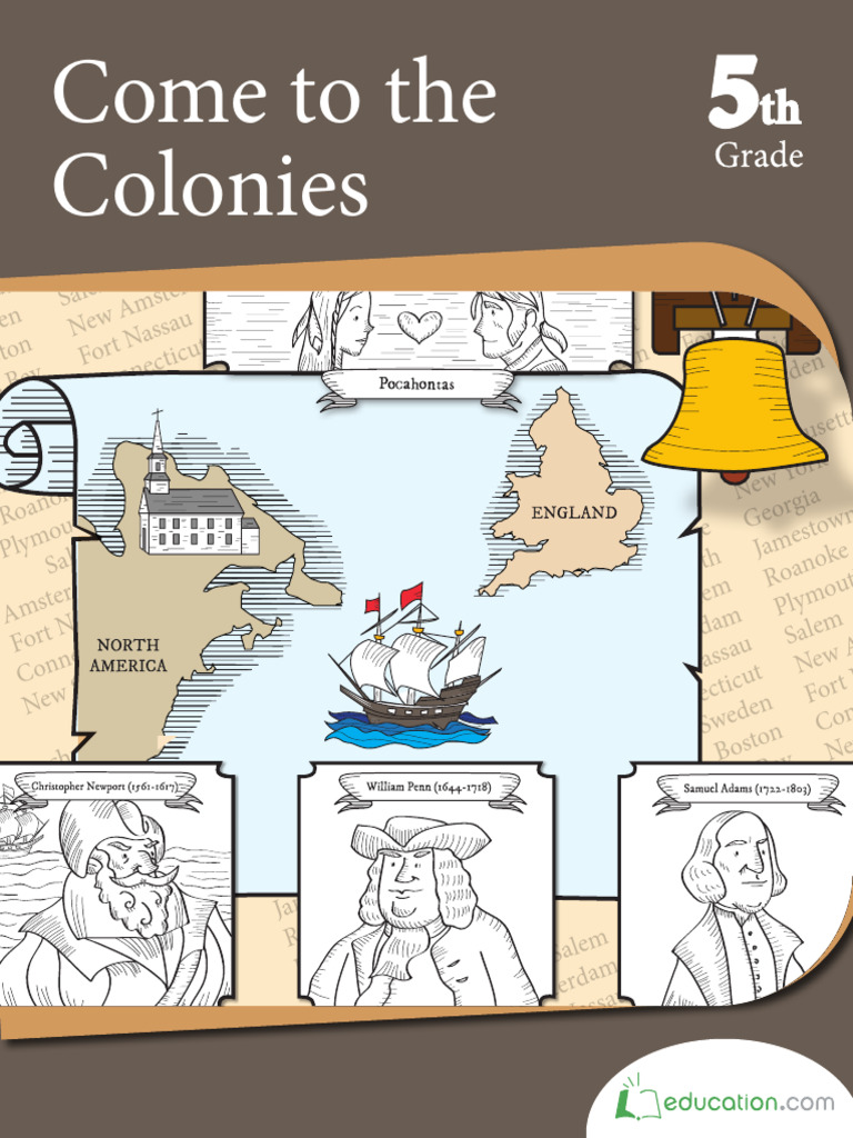 Come to the Colonies Workbook | PDF | Roanoke Colony
