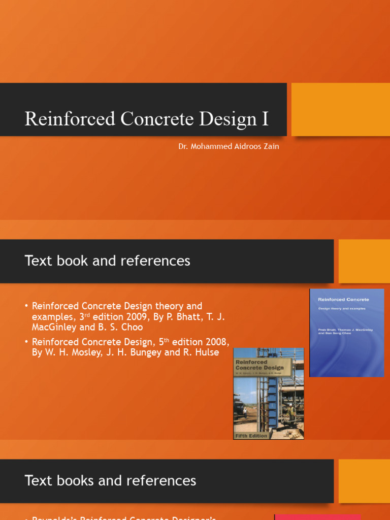 Reinforced Concrete Design I | PDF | Concrete | Strength Of Materials