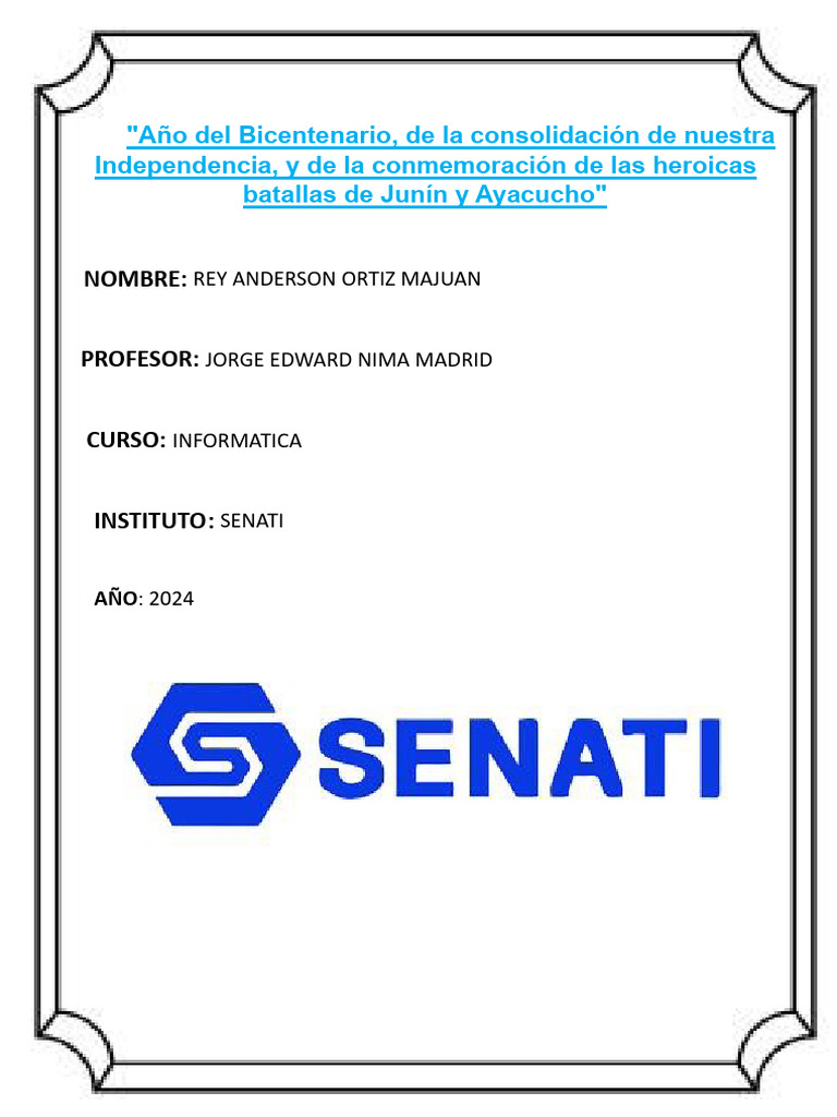 Entregable 1 Informatica | PDF